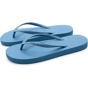 FEELGOODZ Slimz Core Natural Rubber Thong Sandals Ocean