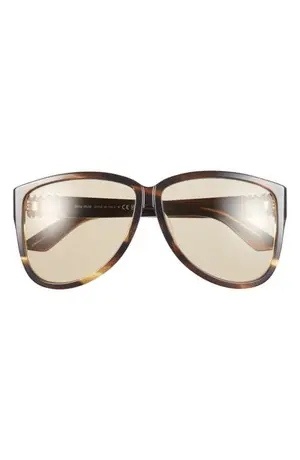 Miu Miu 61mm Pilot Sunglasses - Yellow