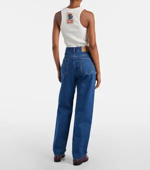 BLAZÉ MILANO Paso Mid-rise Straight Jeans