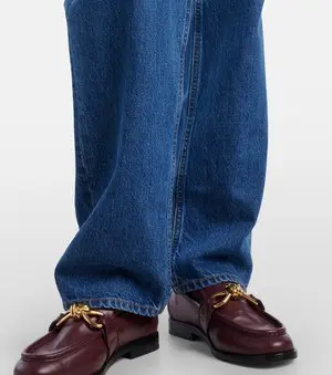 BLAZÉ MILANO Paso Mid-rise Straight Jeans