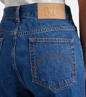 BLAZÉ MILANO Paso Mid-rise Straight Jeans