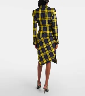 VIVIENNE WESTWOOD Plaid Virgin Wool Blazer - Multicoloured