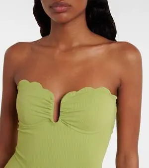 Marysia Lisbon Scalloped Swimsuit