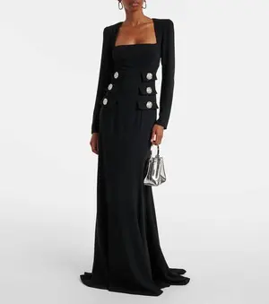 Costarellos Embellished Gown
