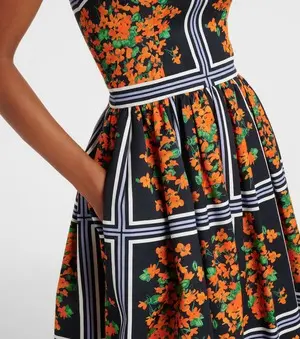 Carolina Herrera Printed Midi Dress