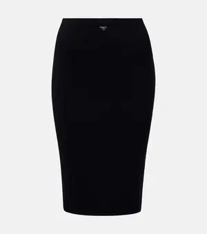 Navy Pencil Skirt Skirts
