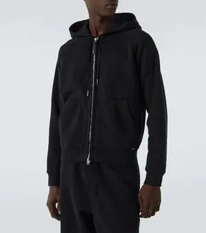 TOM FORD Cotton Jersey Zip-up Hoodie
