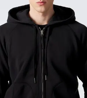 TOM FORD Cotton Jersey Zip-up Hoodie