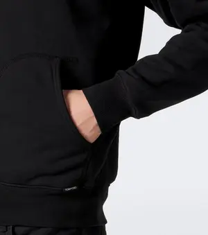 TOM FORD Cotton Jersey Zip-up Hoodie
