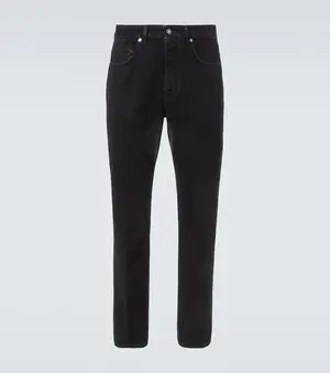Givenchy Mid-rise Straight Jeans - Black