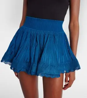 Alaïa Ribbed-knit Skort