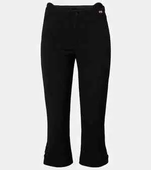 Victoria Beckham Logo Capri Pants
