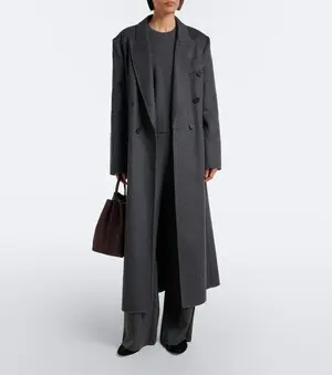 Victoria Beckham Wool Cashmere Sweater - Grey