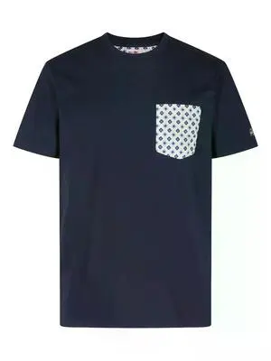 MC2 SAINT BARTH Contrast-pocket Short-sleeve T-shirt