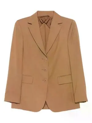Max Mara Virgin Wool Single-breasted Blazer