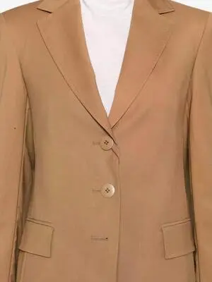 Max Mara Virgin Wool Single-breasted Blazer