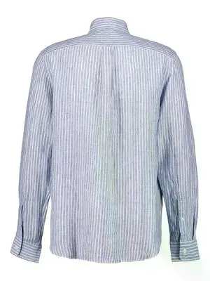 Frescobol Carioca Telles Striped Button-up Shirt - Blue