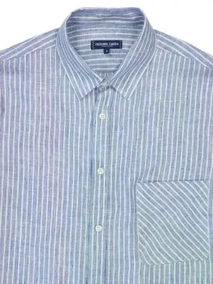 Frescobol Carioca Telles Striped Button-up Shirt - Blue