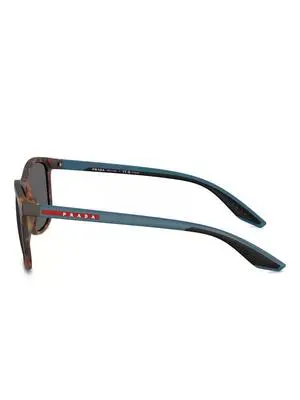 Prada Tortoiseshell Square Sunglasses - Green