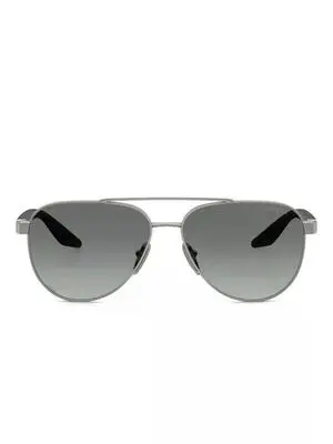 Prada Pilot-frame Sunglasses - Grey