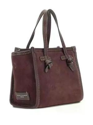 MARCELLA CLUB Suede Tote Bag - Brown