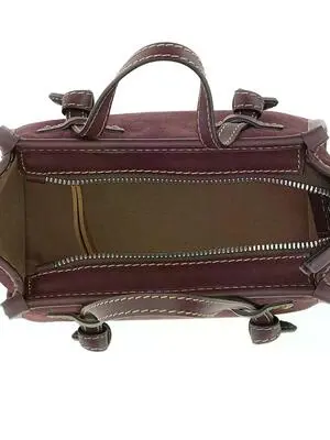 MARCELLA CLUB Suede Tote Bag - Brown