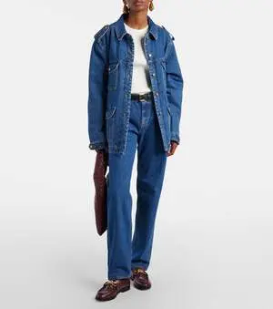 BLAZÉ MILANO Mid-rise Straight Leg Jeans