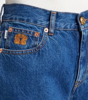 BLAZÉ MILANO Mid-rise Straight Leg Jeans