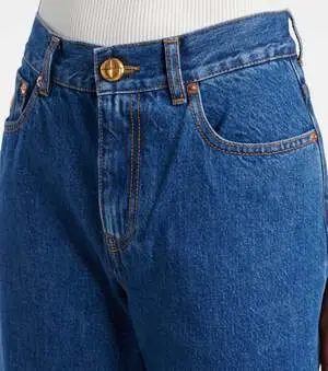 BLAZÉ MILANO Mid-rise Straight Leg Jeans