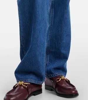 BLAZÉ MILANO Mid-rise Straight Leg Jeans