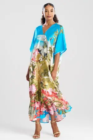 Natori Printed Caftan