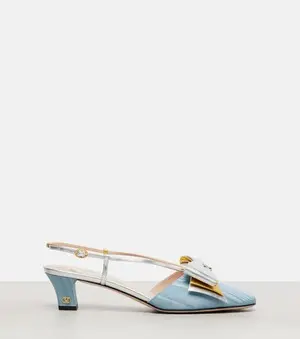 Valentino Garavani Bowow Leather Pumps