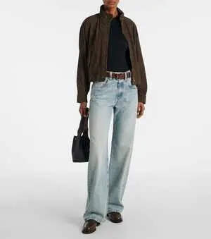 Brunello Cucinelli Monili Cotton-blend Top