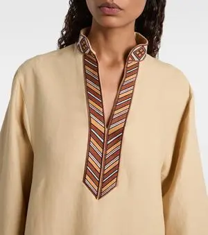 Loro Piana Tilde Cotton Kaftan