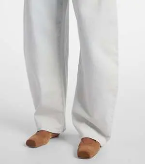 Alaïa Low-rise Barrel-leg Jeans
