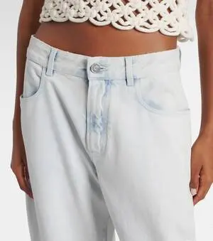 Alaïa Low-rise Barrel-leg Jeans