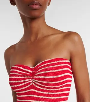 Hunza G Brooke Striped Swimsuit