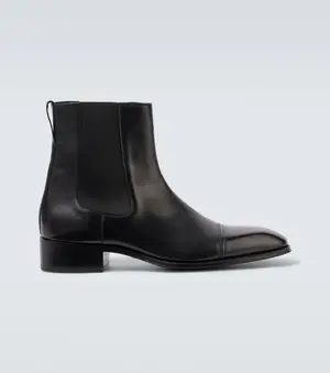 TOM FORD Hainaut Leather Chelsea Boots