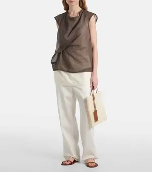 THE ROW Barn Mini Tote Bag - Neutrals