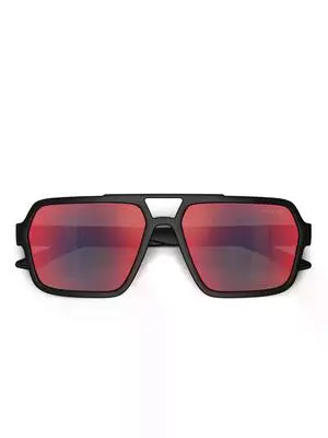 Prada Mirrored-lenses Sunglasses