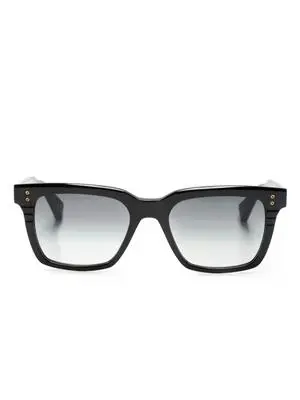 Dita Sequoia Square-frame Sunglasses - Black