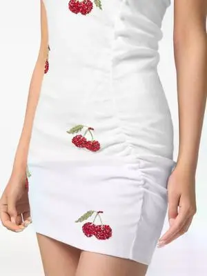 Philipp Plein Crystal-embellished Dress - White