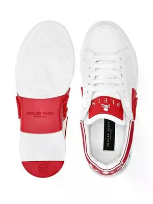 Philipp Plein Logo-embellished Sneakers - White
