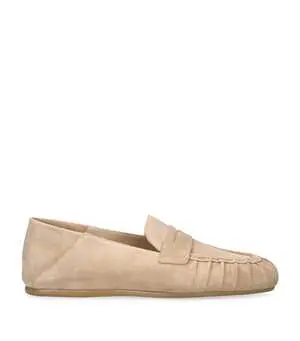 Casual Suede Loafer Flats