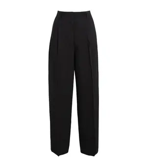 TOTEME Double-pleat Straight Trousers