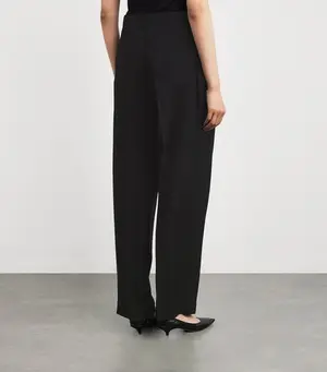 TOTEME Double-pleat Straight Trousers