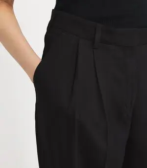 TOTEME Double-pleat Straight Trousers