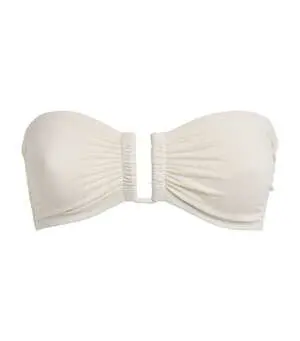 ERES Show Bandeau Bikini Top - White