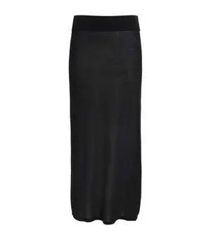 TOTEME Semi-sheer Midi Skirt
