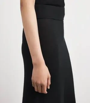 TOTEME Semi-sheer Midi Skirt